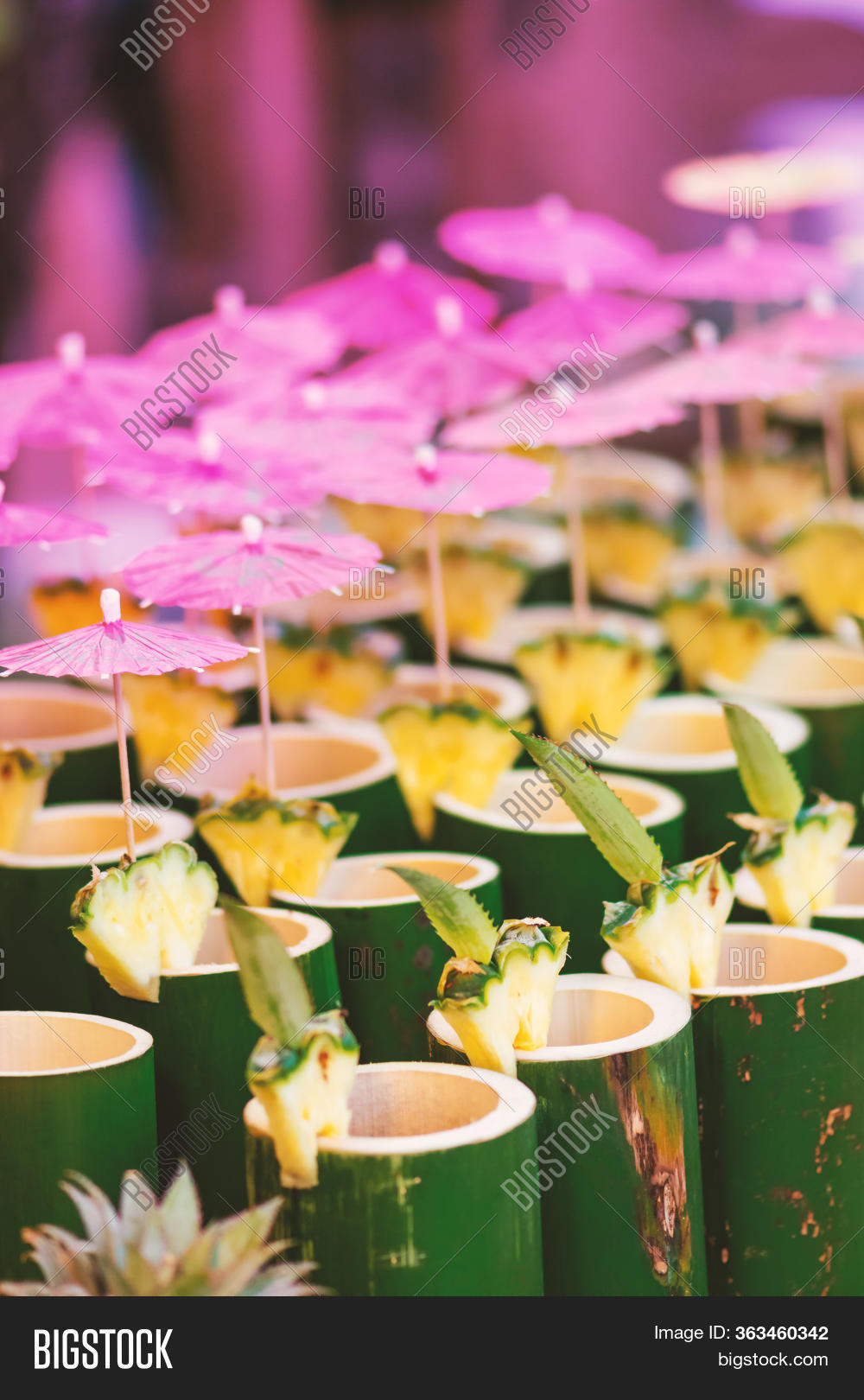 Bamboo Cups Exotic Image & Photo (Free Trial) | Bigstock