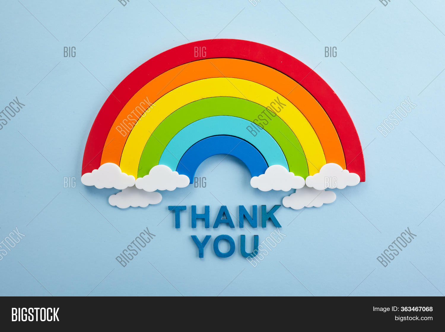 Thank You Rainbow Image & Photo (Free Trial) | Bigstock