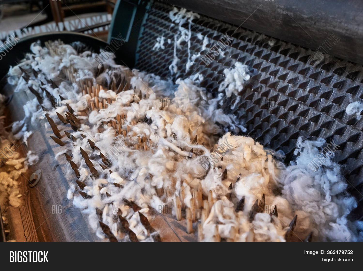 Old Cotton Processing Image & Photo (Free Trial) | Bigstock