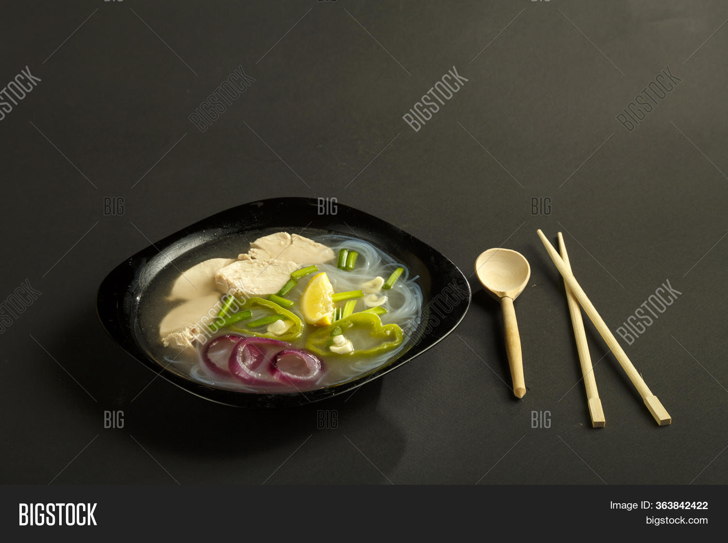 Plate Vietnamese Pho Image & Photo (Free Trial) | Bigstock