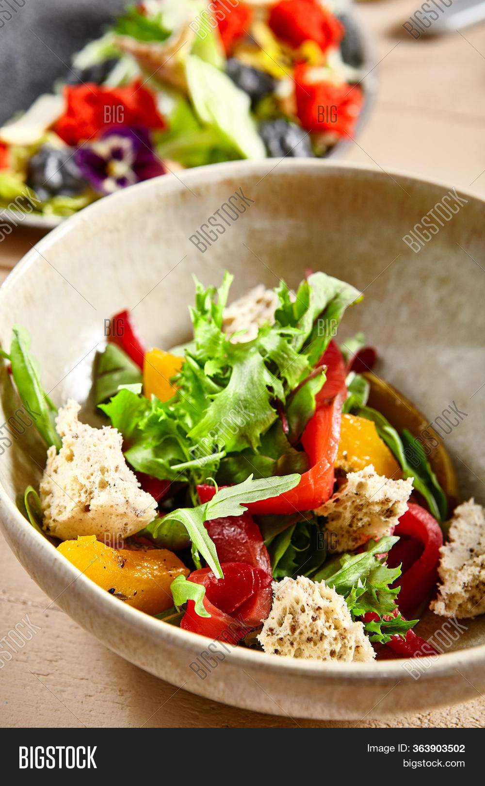 Salmon Fillet Salad Image & Photo (Free Trial) | Bigstock