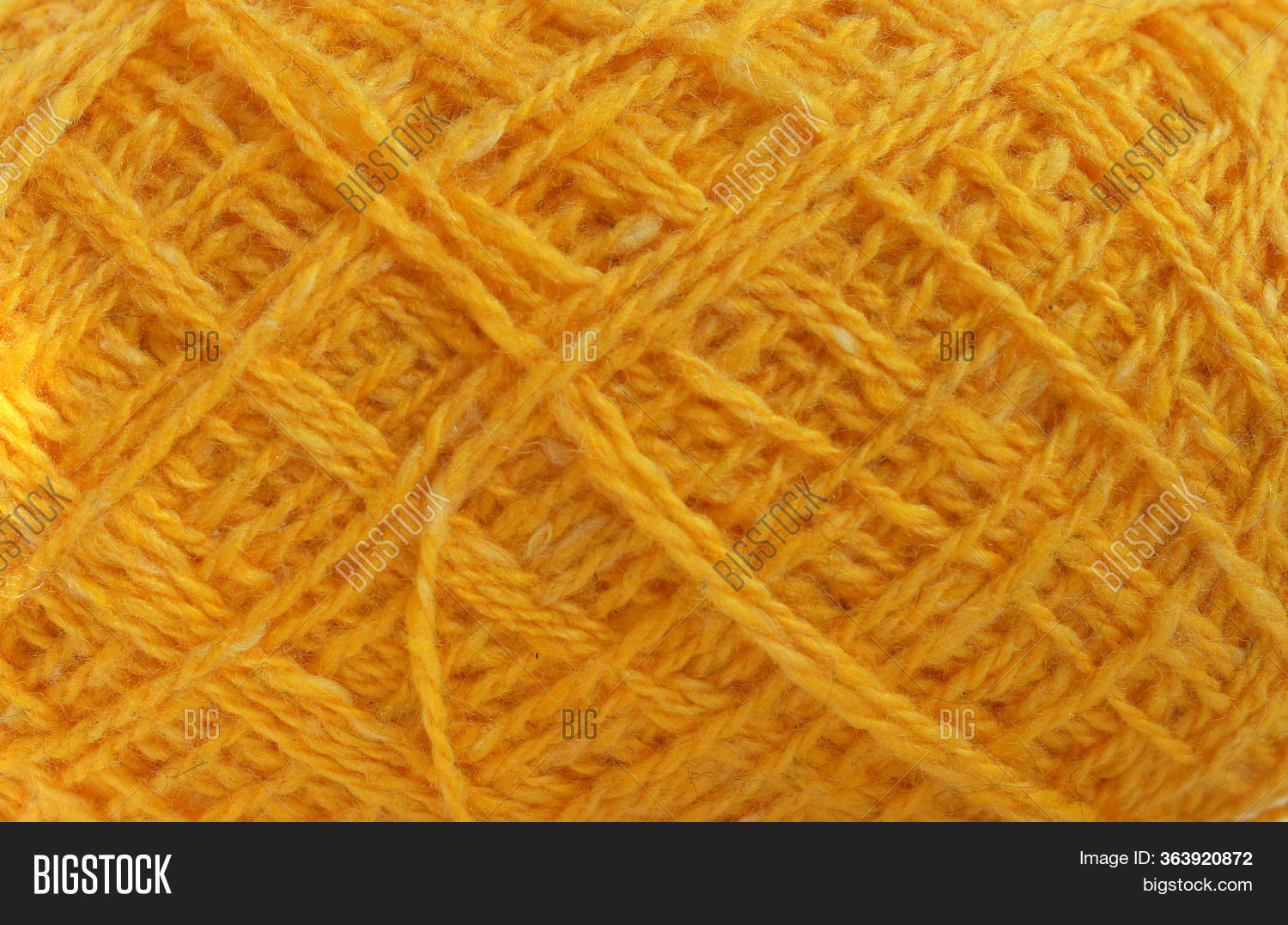 Close- Yellow Wool Image & Photo (Free Trial) | Bigstock
