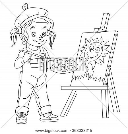 coloring pages painting