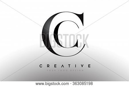 Cc Letter Design Logo Vector & Photo (Free Trial) | Bigstock