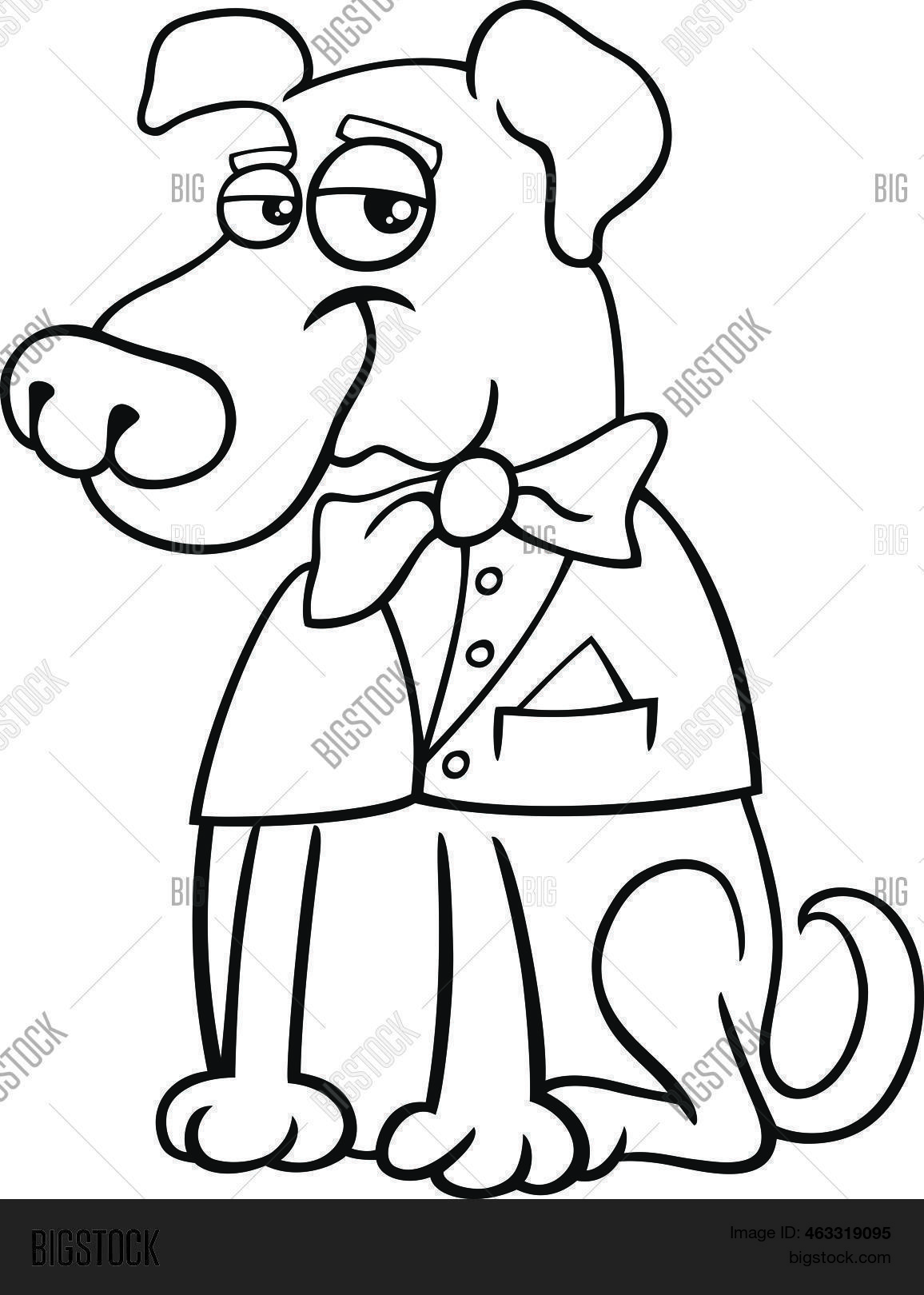 Black White Cartoon Vector & Photo (Free Trial) | Bigstock