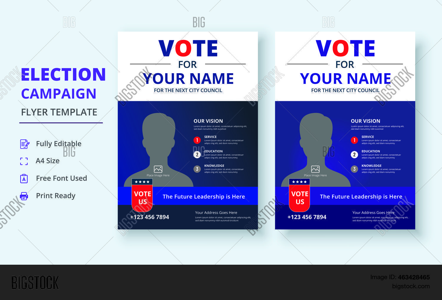 Election Campaign Vector & Photo (Free Trial) | Bigstock
