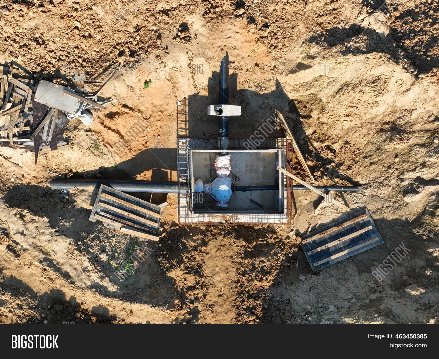Sewage Construction, Image & Photo (Free Trial) | Bigstock
