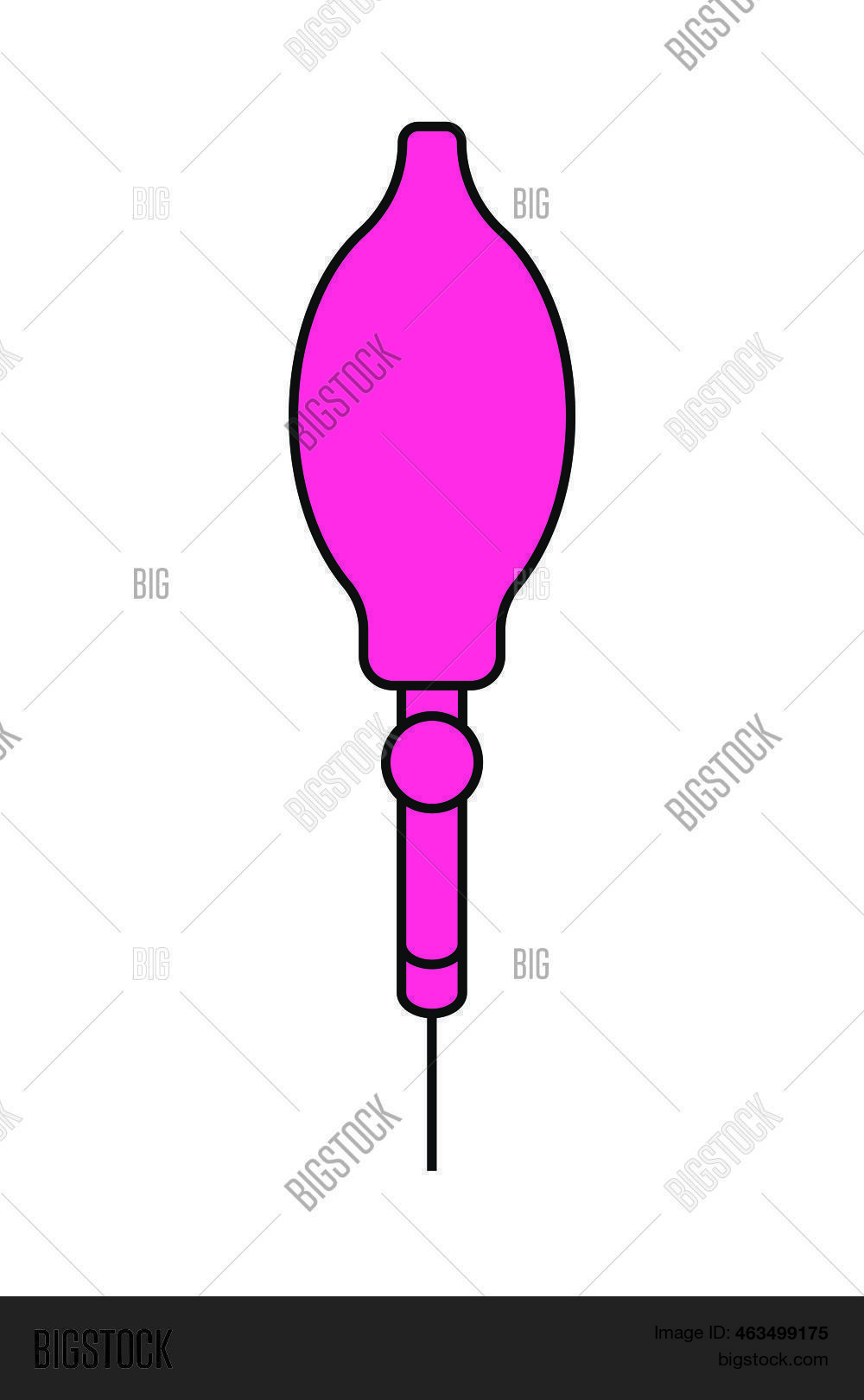 Ball Mini Inflator Vector & Photo (Free Trial) | Bigstock