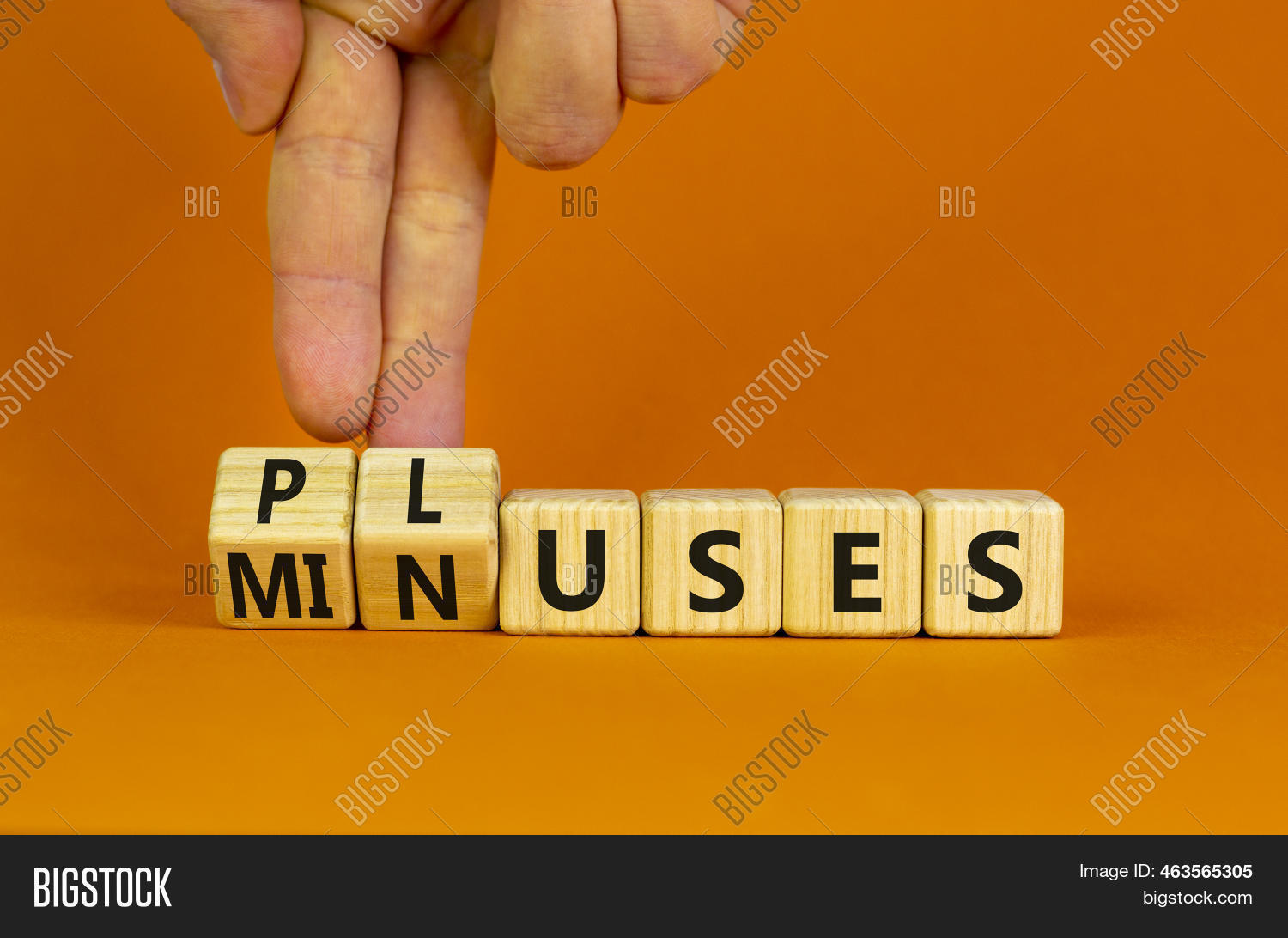 Pluses Minuses Symbol Image & Photo (Free Trial) | Bigstock