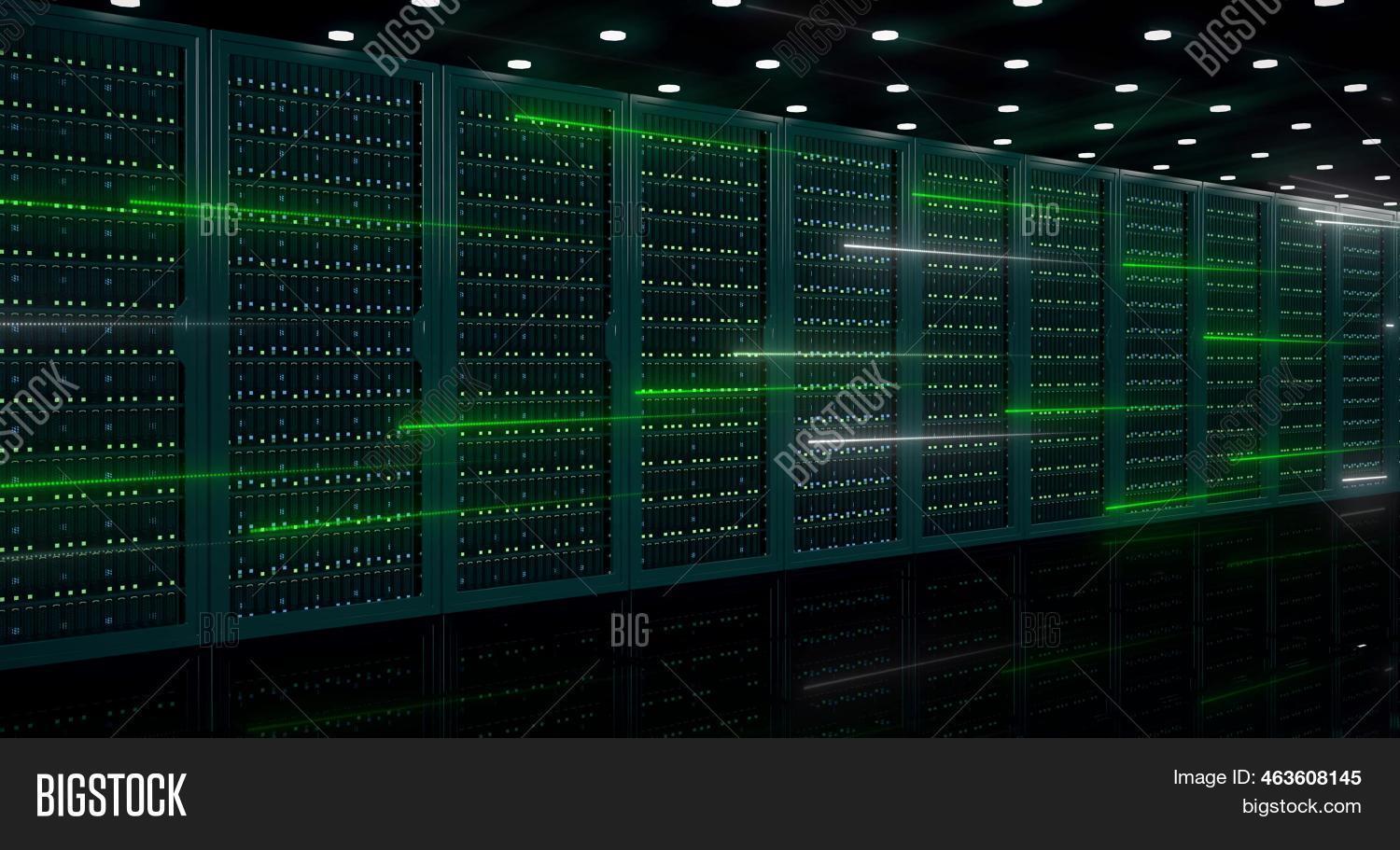 Powerful Servers Sit Image & Photo (Free Trial) | Bigstock