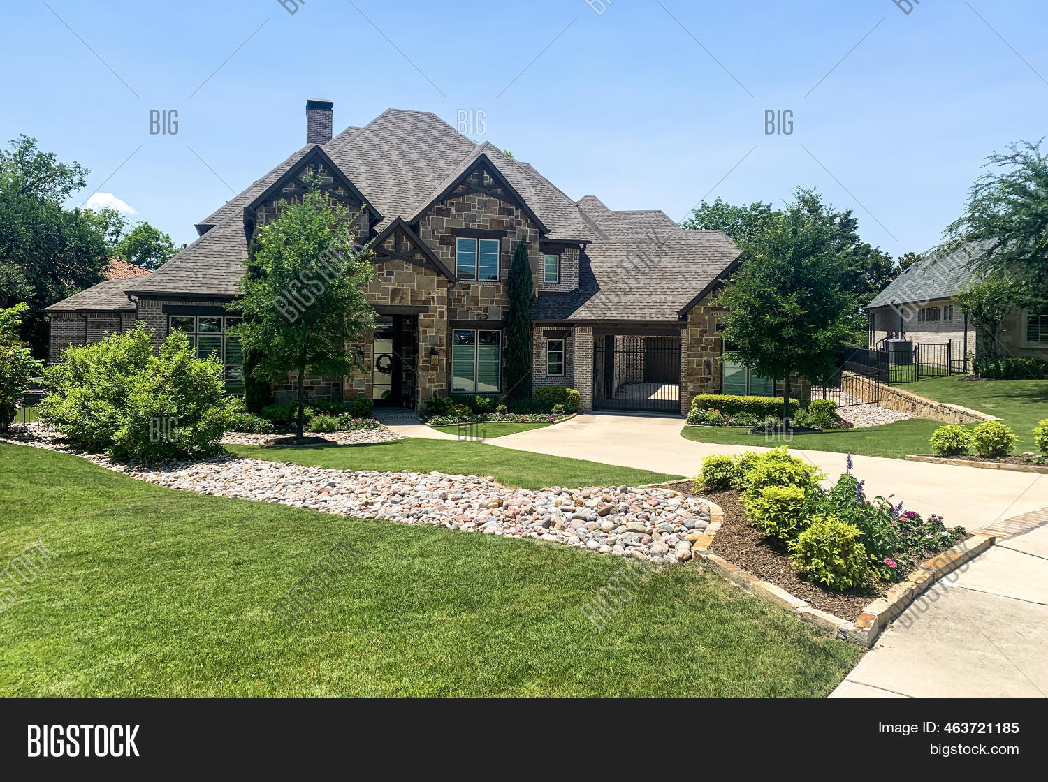 Luxury House Suburban Image & Photo (Free Trial) | Bigstock
