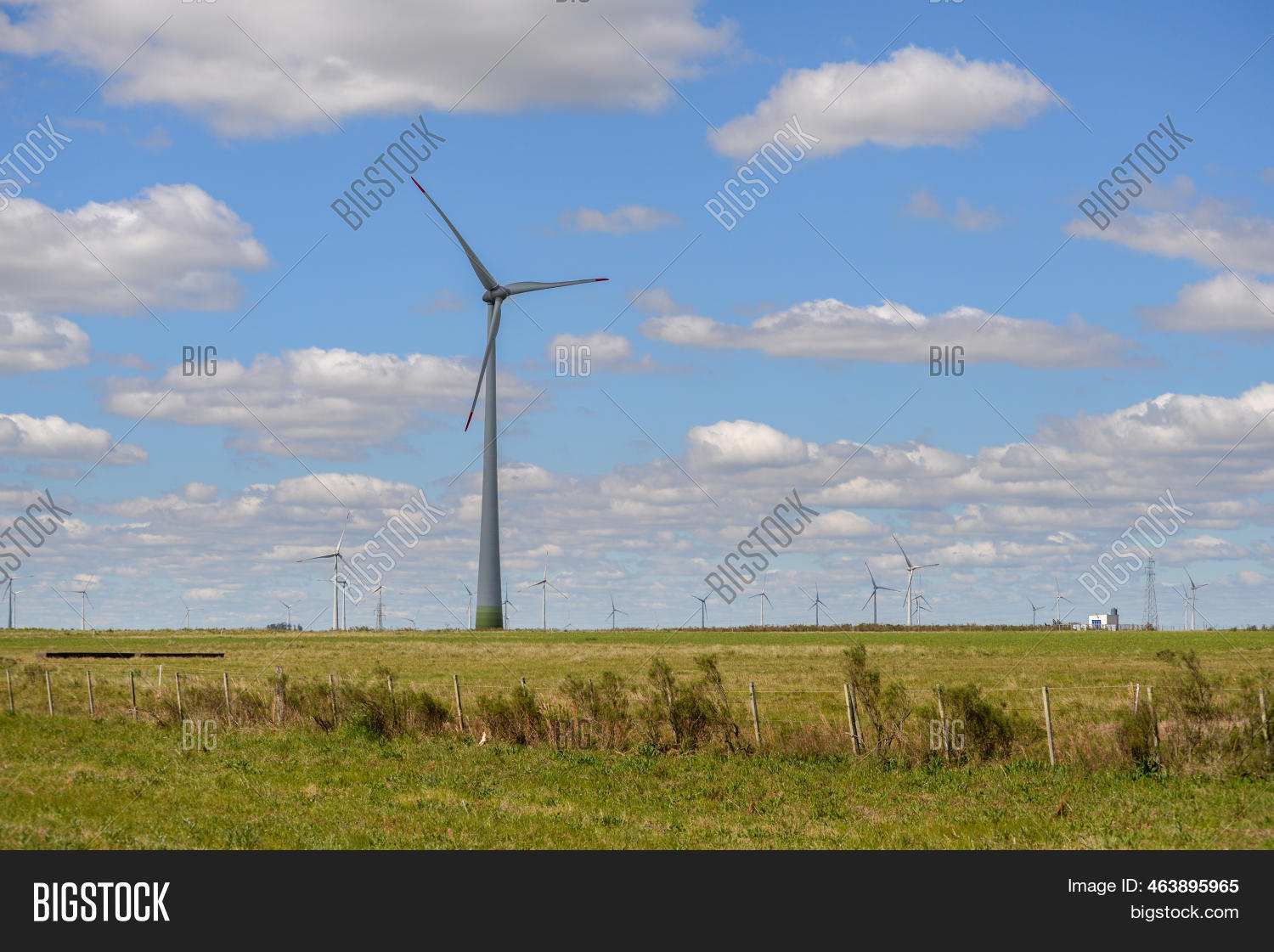 Lonely Wind Turbine Image & Photo (Free Trial) | Bigstock