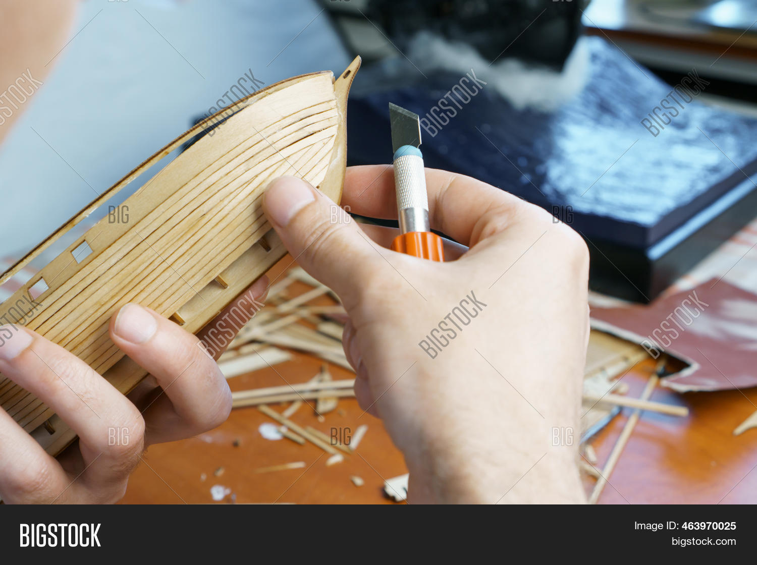 Hands Man Cutting Out Image & Photo (Free Trial) | Bigstock
