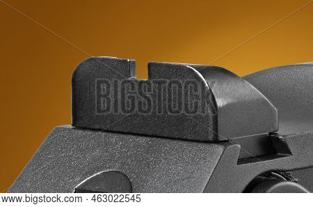 Semi Auto Pistol Rear Image & Photo (Free Trial) | Bigstock