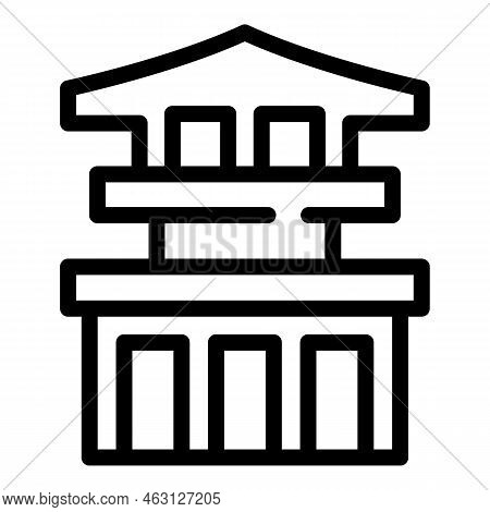 Vector y foto Japanese House Icon (prueba gratis) | Bigstock