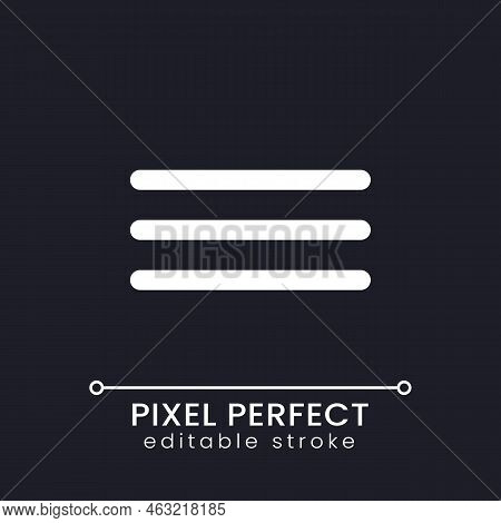 Hamburger Menu Button Vector & Photo (Free Trial) | Bigstock