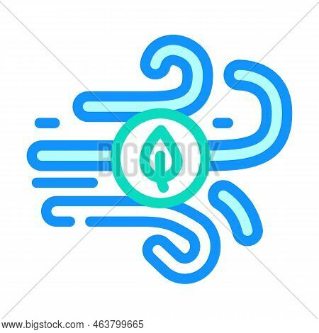 Fresh Air Color Icon Vector & Photo (Free Trial) | Bigstock