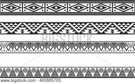 Native American Border Vector