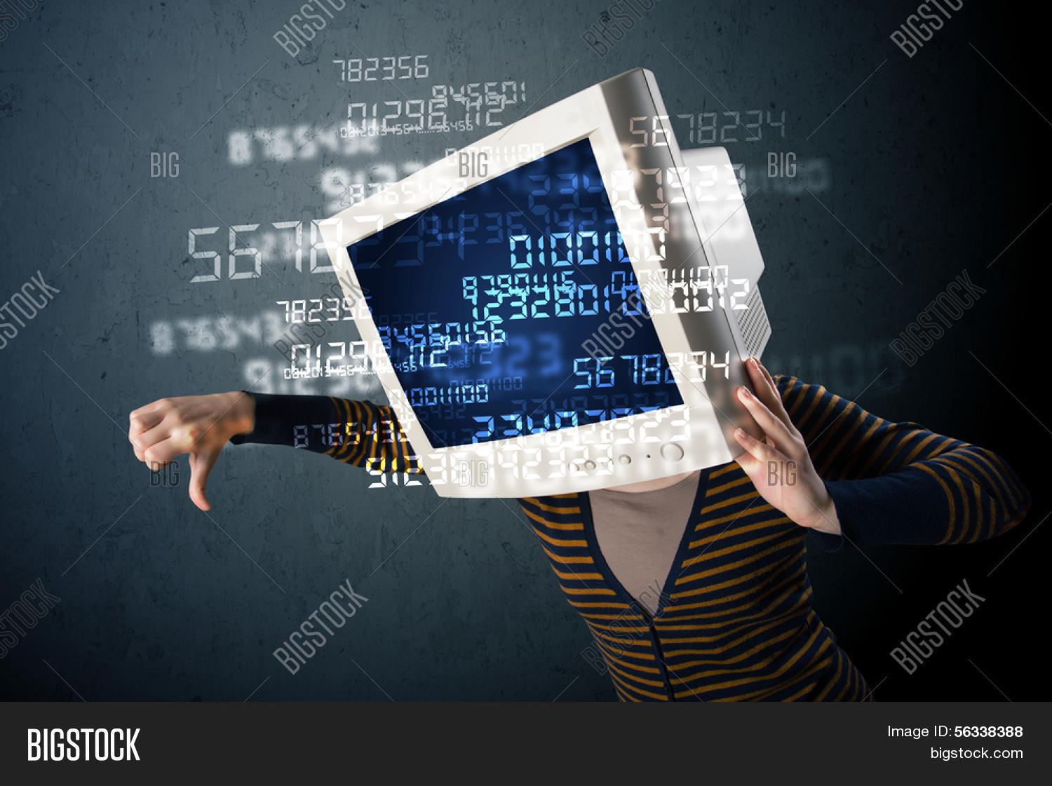 Human Monitor Pc Image & Photo (Free Trial) | Bigstock
