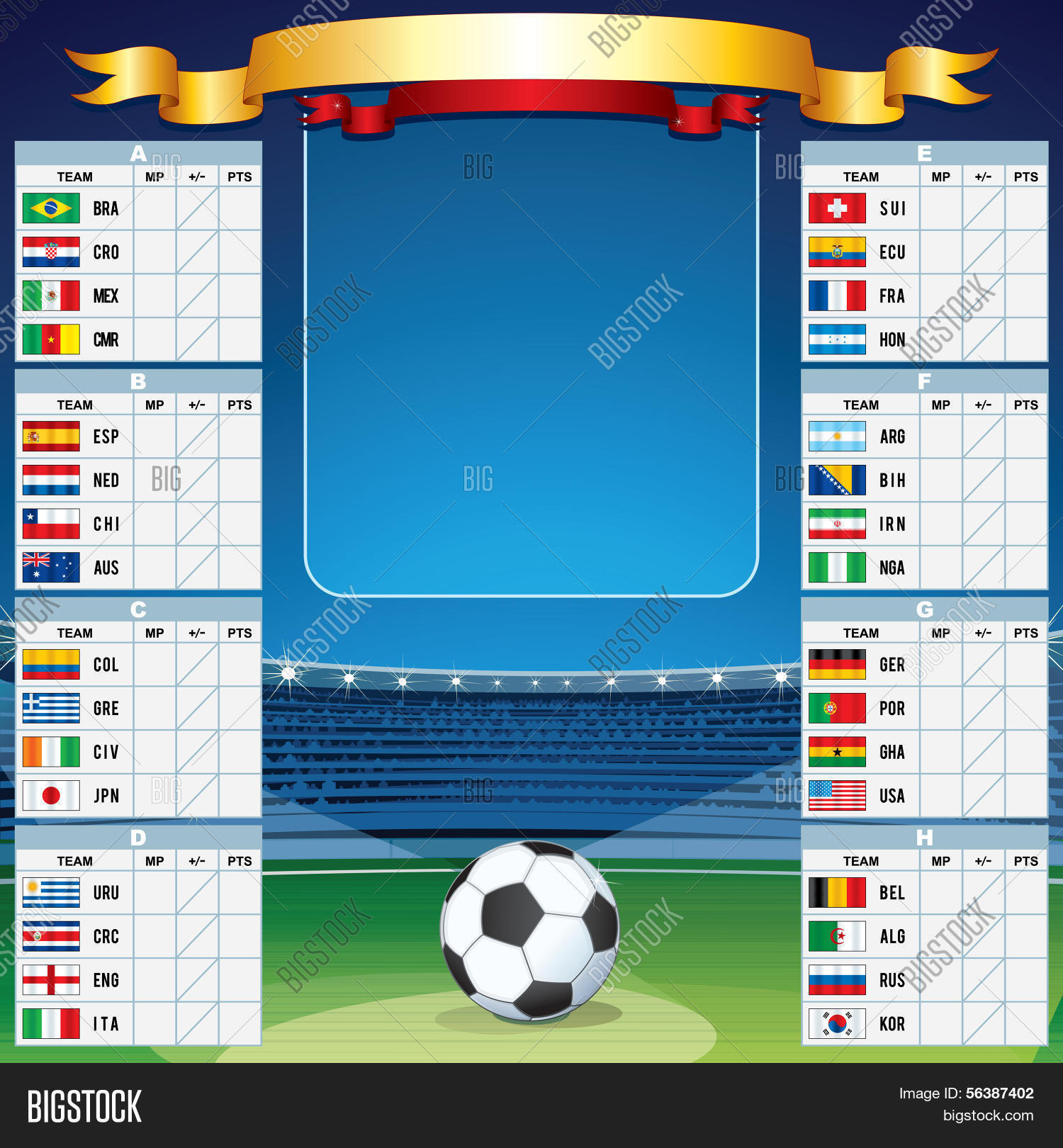Soccer Background Vector & Photo (Free Trial) | Bigstock