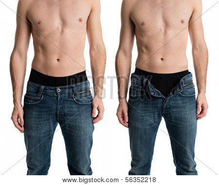 Shirtless Man Jeans Image & Photo (Free Trial) | Bigstock