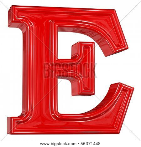 3d Shiny Red Font Made Image & Photo (Free Trial) | Bigstock