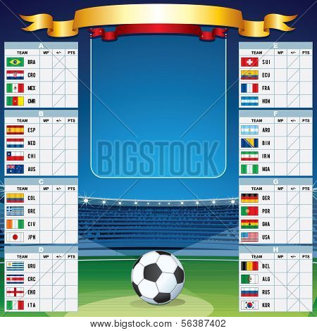 Soccer Background Vector & Photo (Free Trial) | Bigstock