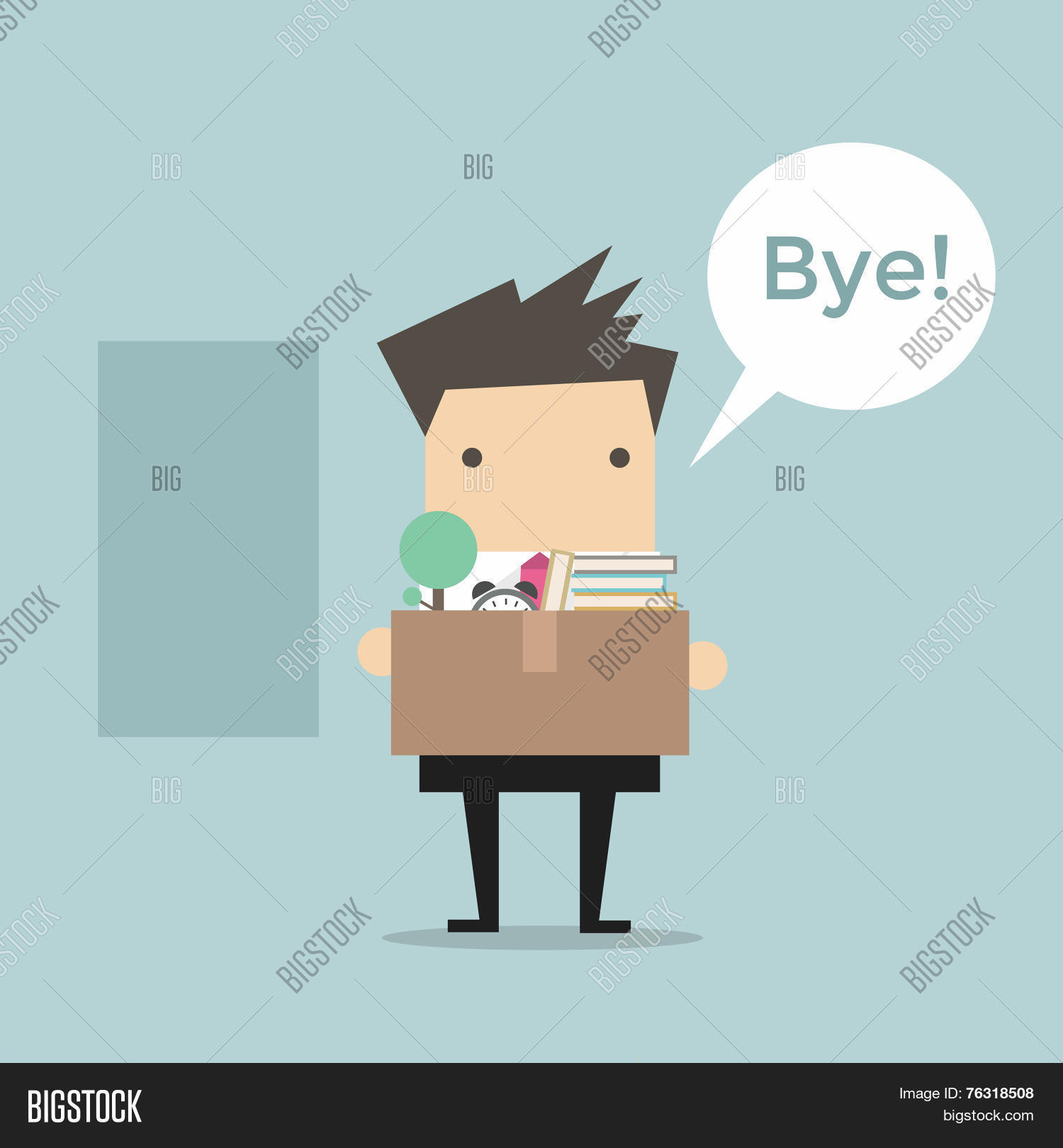 Businessman Leaving Vector & Photo (Free Trial) | Bigstock