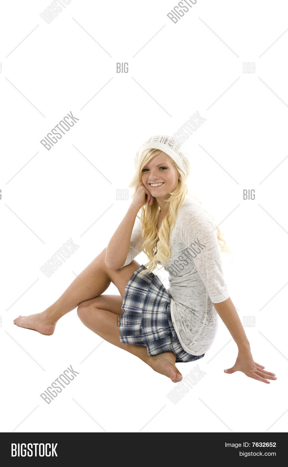 Girl Sitting Sideways Image & Photo (Free Trial) | Bigstock