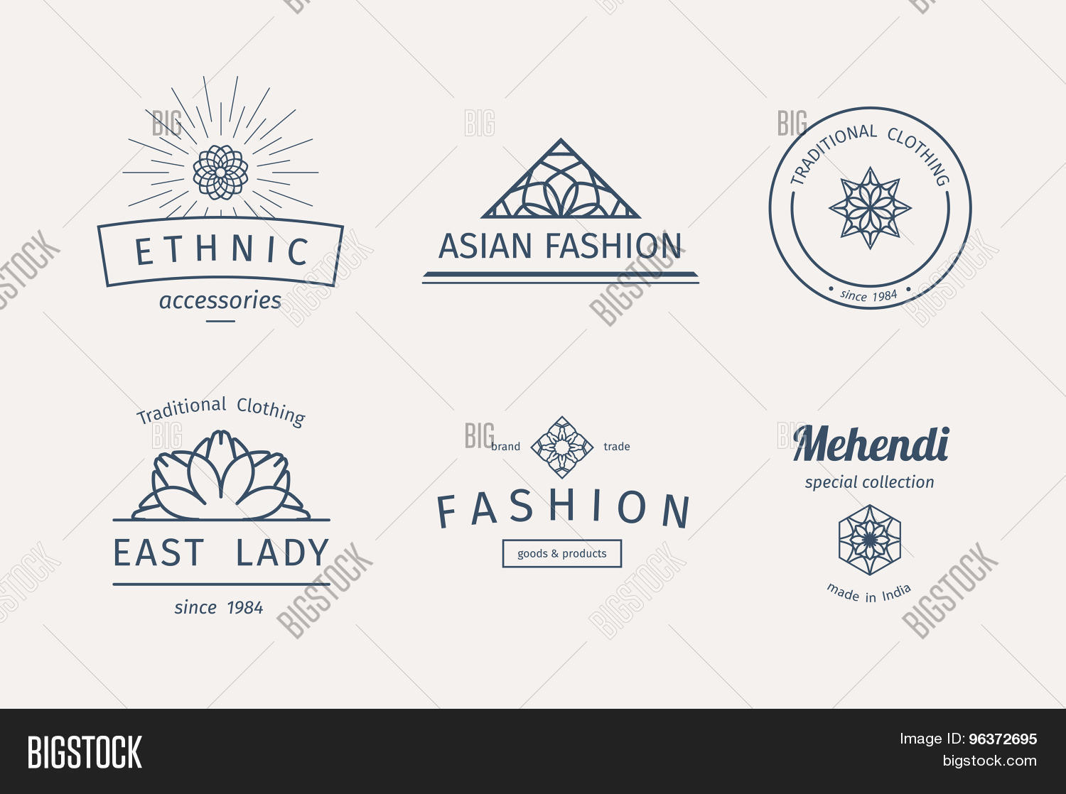 Vector Asian Logo Vector & Photo (Free Trial) | Bigstock