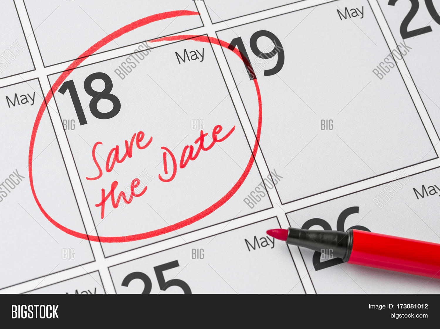 Save Date Written On Image & Photo (Free Trial) | Bigstock