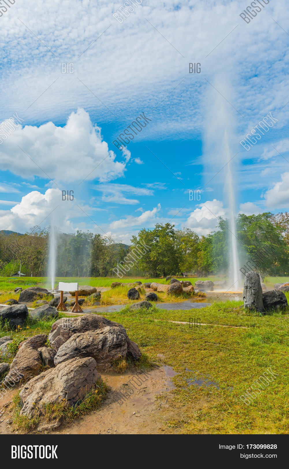 Hot Spring Fountain Image & Photo (Free Trial) | Bigstock