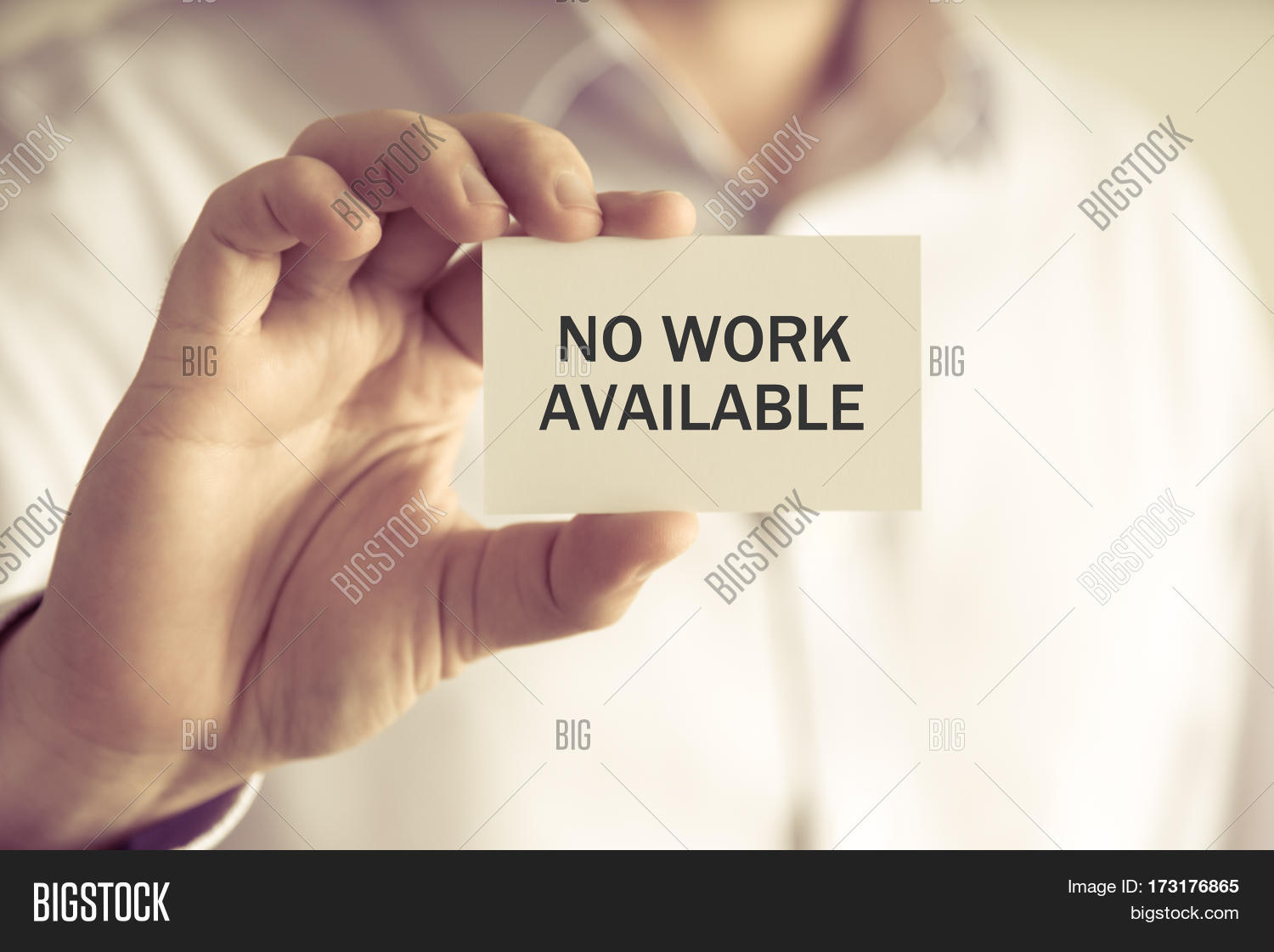 Businessman Holding No Image & Photo (Free Trial) | Bigstock