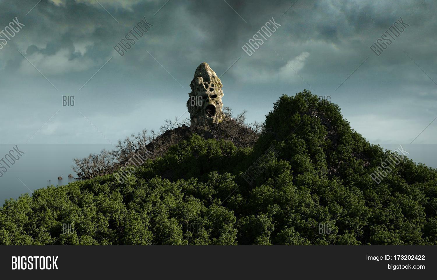 Horror Island Ocean. Image & Photo (Free Trial) | Bigstock