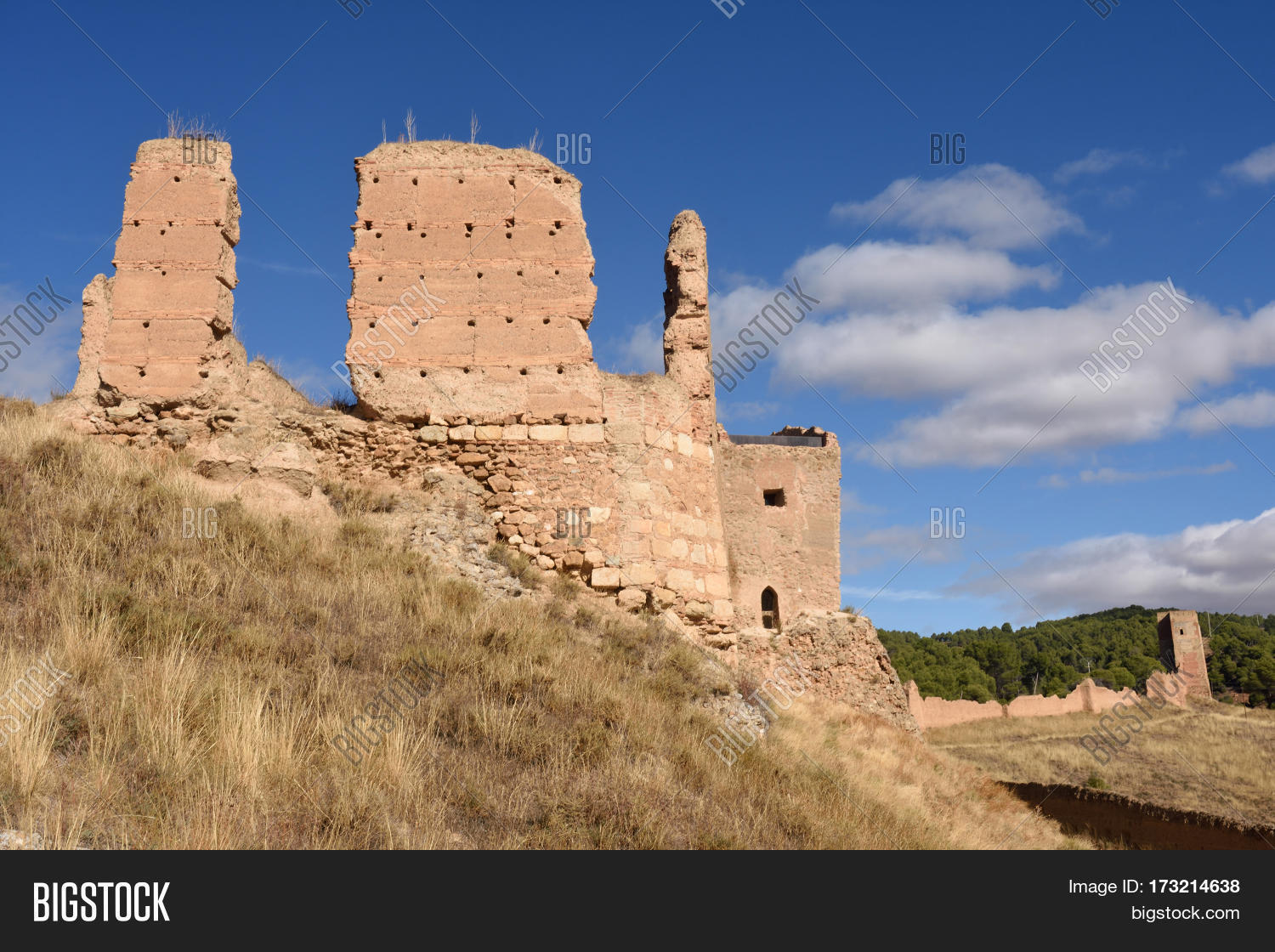 Main Castle Daroca; Image & Photo (Free Trial) | Bigstock