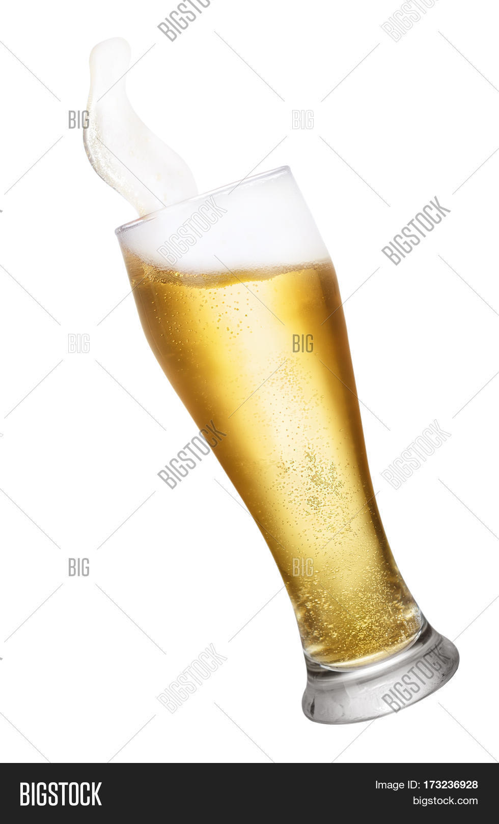 Glass Splashing Beer Image And Photo Free Trial Bigstock