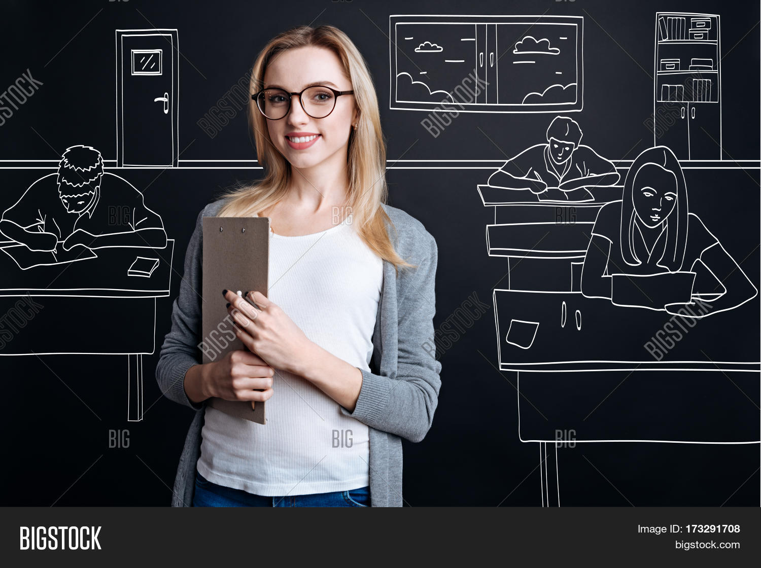 Classroom. Happy Nice Image & Photo (Free Trial) | Bigstock