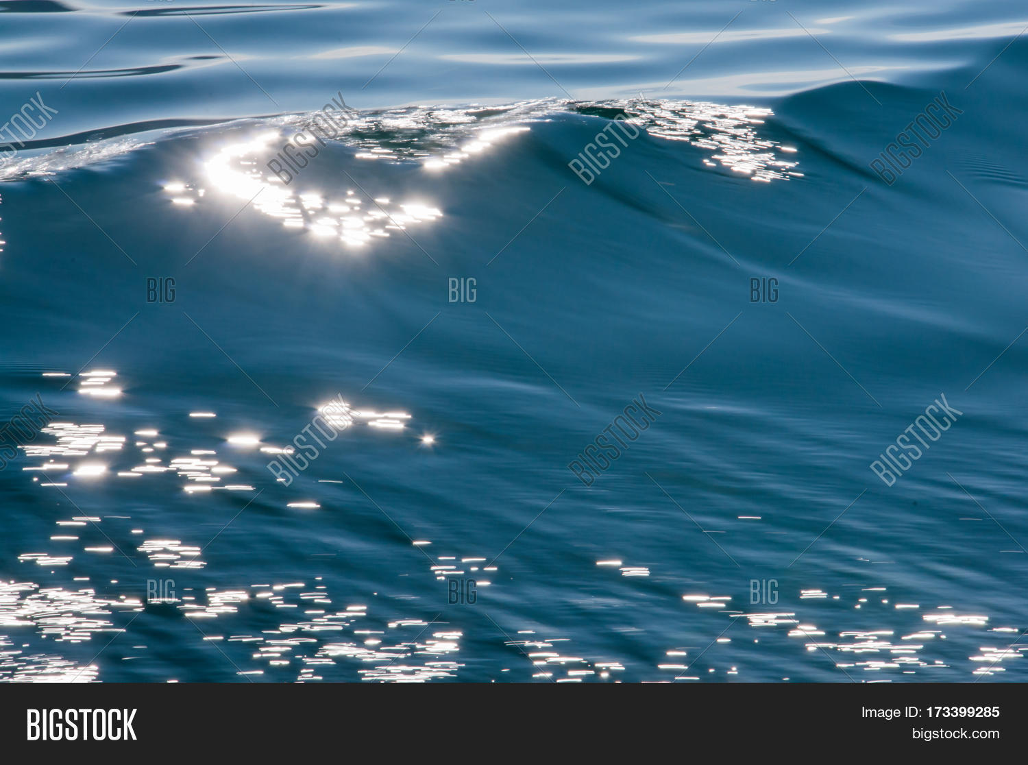 Deep Blue Water Waves Image & Photo (Free Trial) | Bigstock