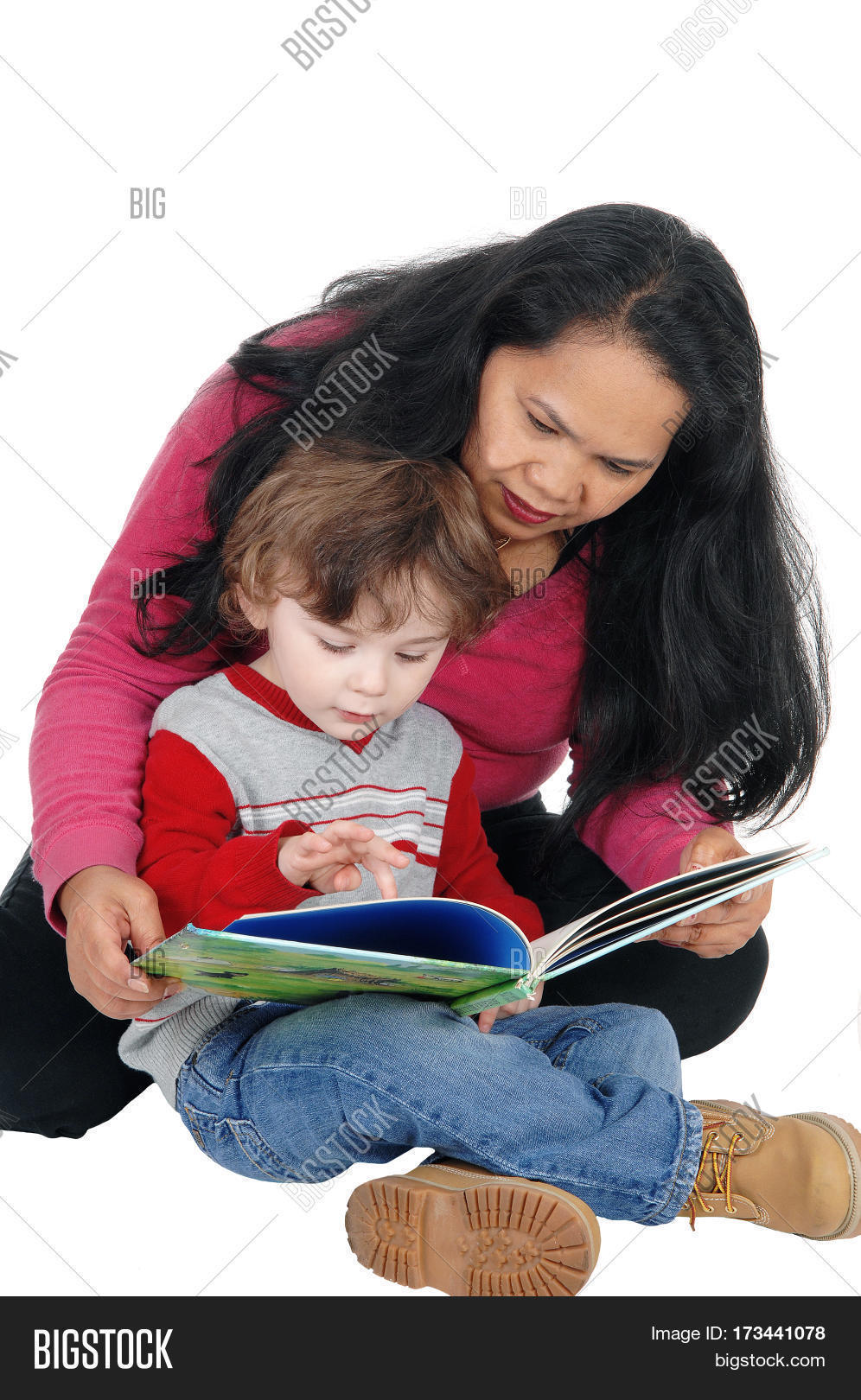 Filipino Nanny Sitting Image & Photo (Free Trial) | Bigstock