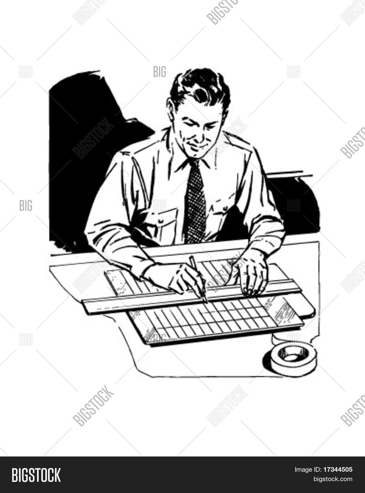 Draftsman Work - Vector & Photo (Free Trial) | Bigstock