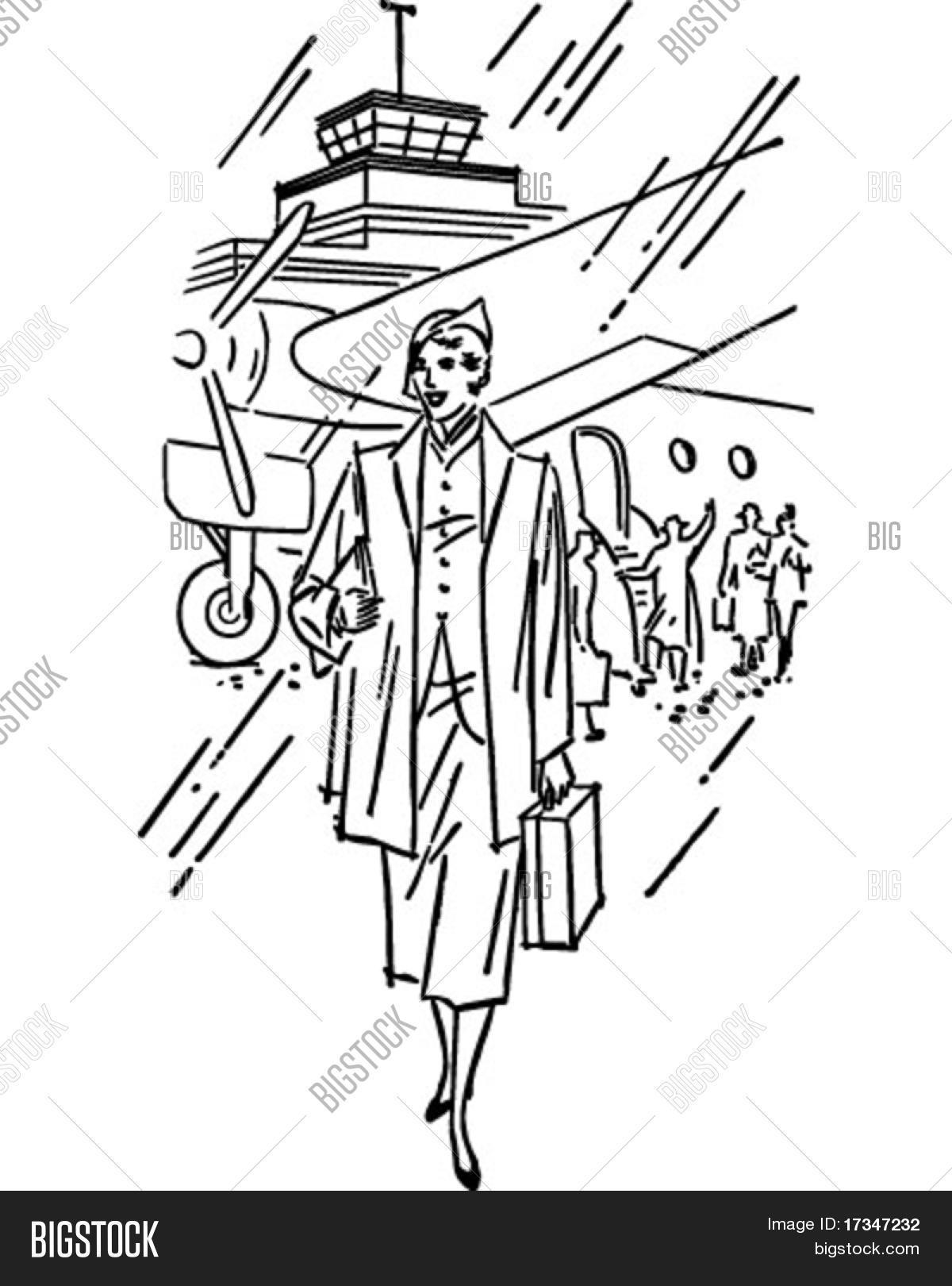 Flight Arrival - Vector & Photo (Free Trial) | Bigstock