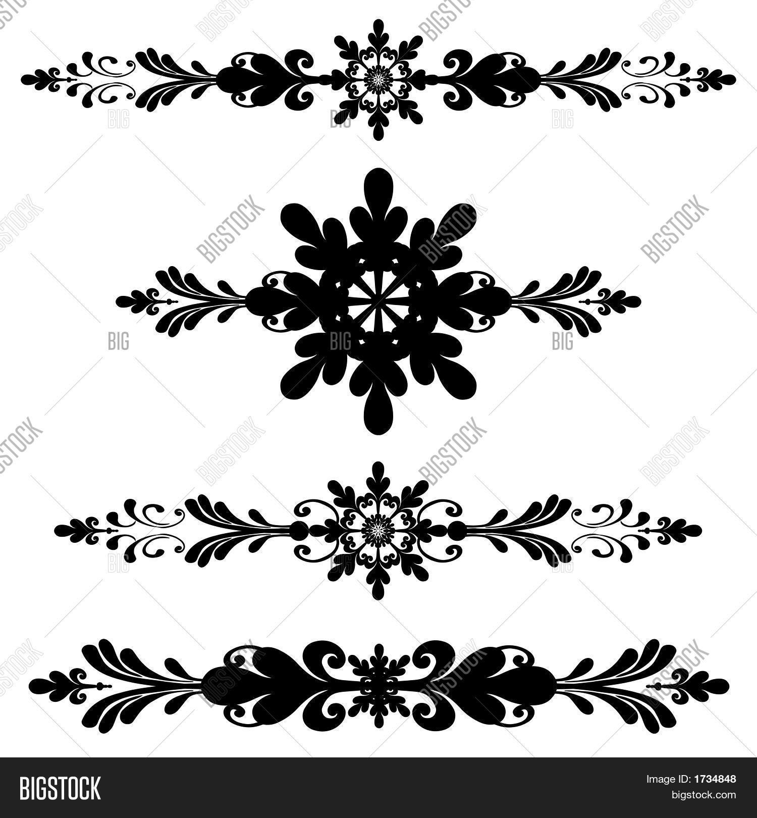 Ornamental Bar Line Image & Photo (Free Trial) | Bigstock