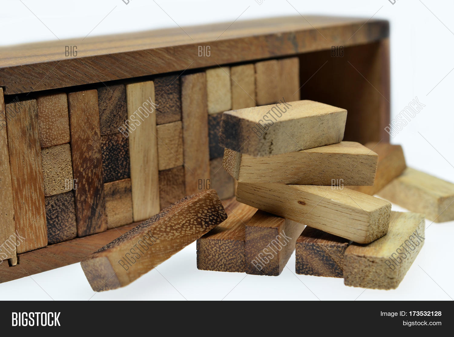 Blocks Wood Jenga Game Image & Photo (Free Trial) | Bigstock