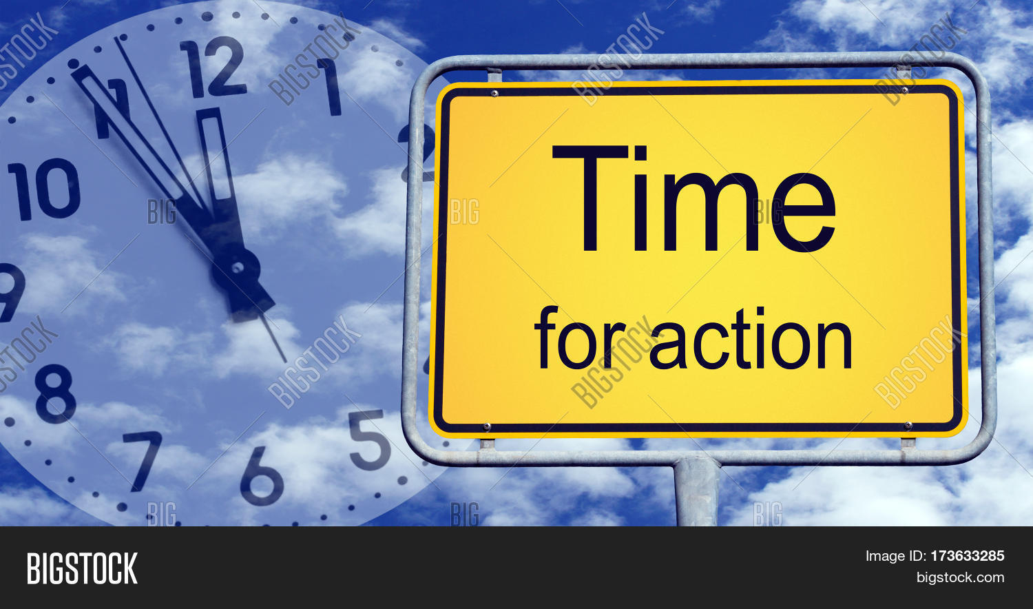 Time Action - Yellow Image & Photo (Free Trial) | Bigstock