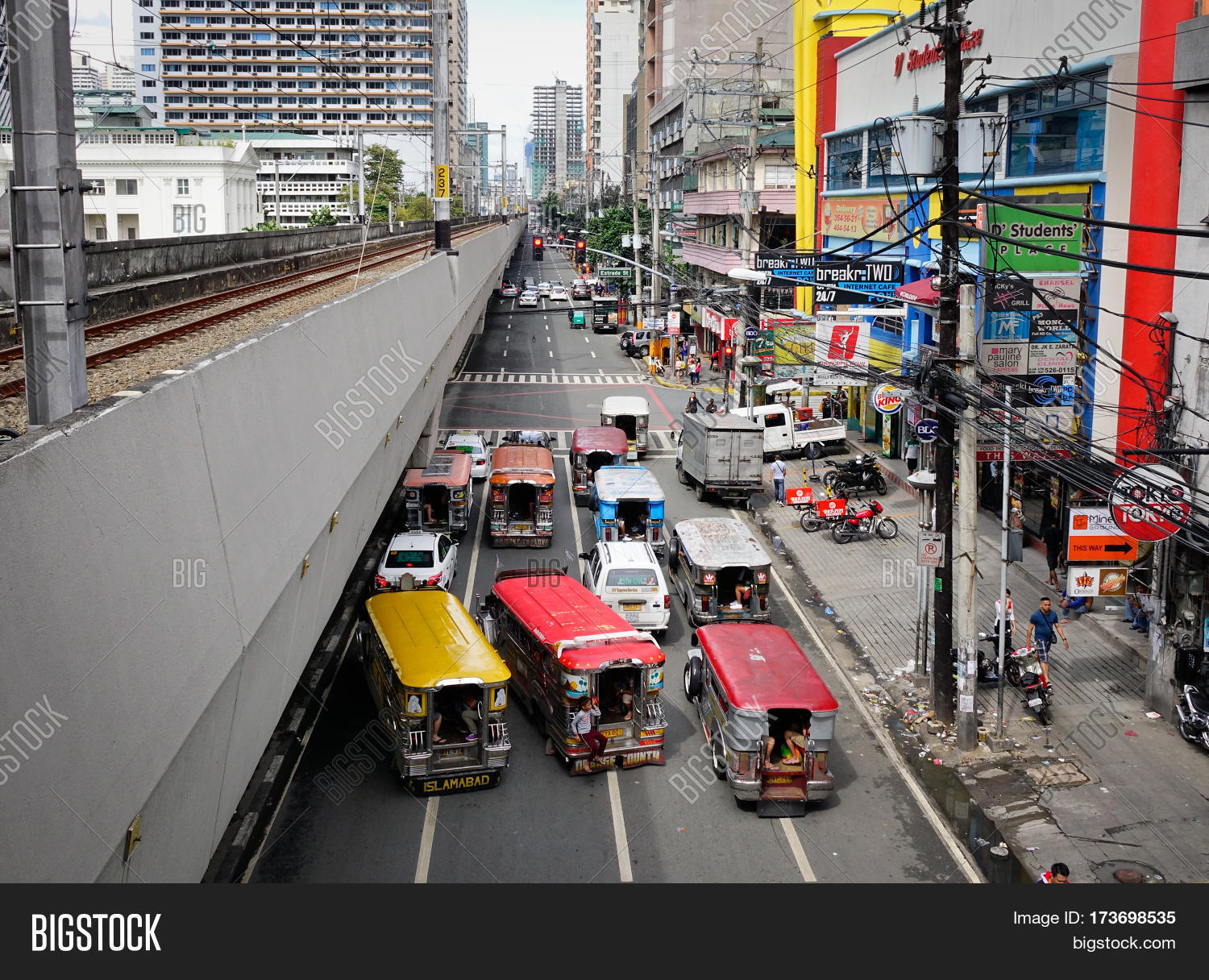 Traffic Manila, Image & Photo (Free Trial) | Bigstock