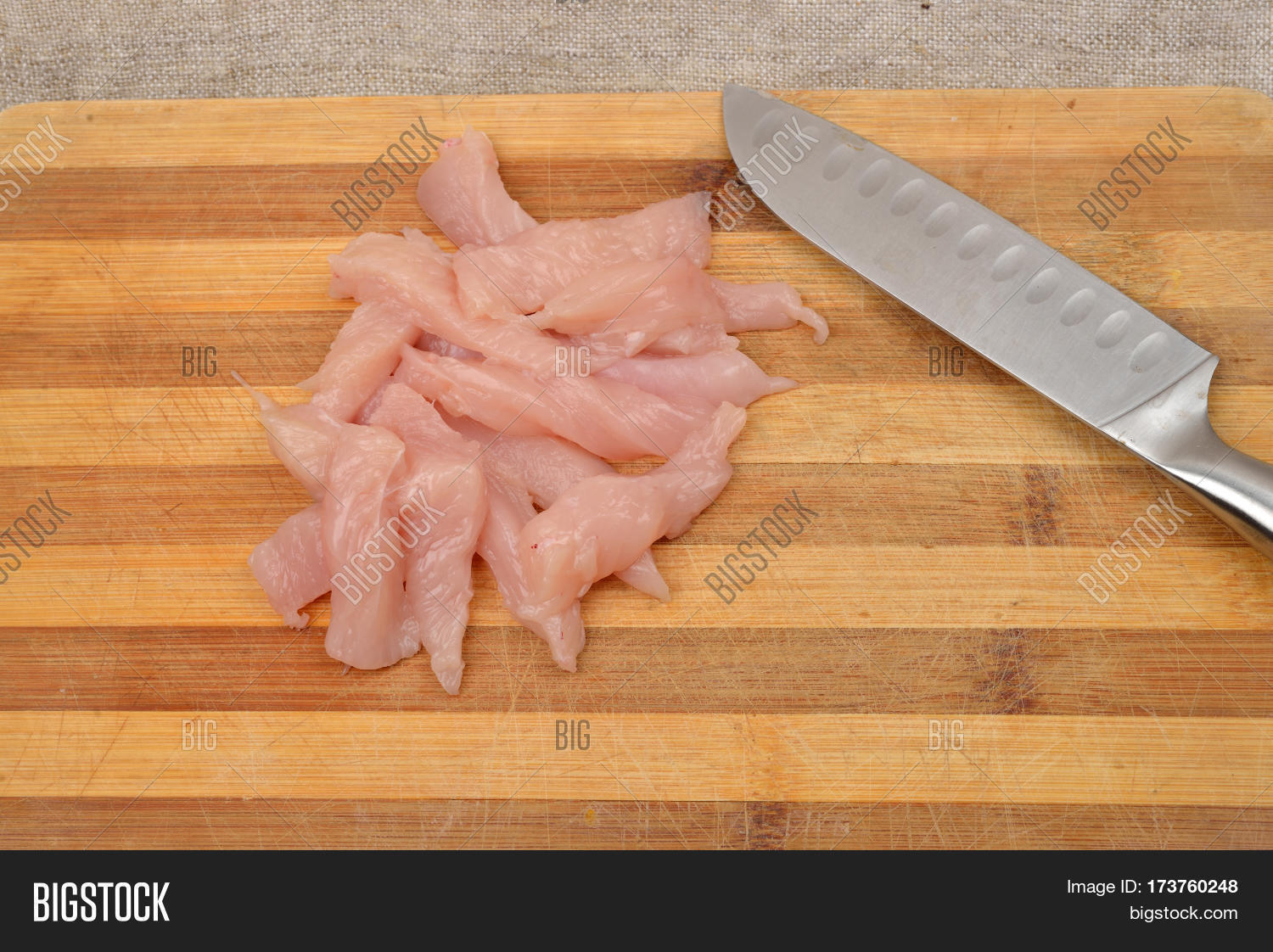 Cutted Chicken Fillet Image & Photo (Free Trial) | Bigstock