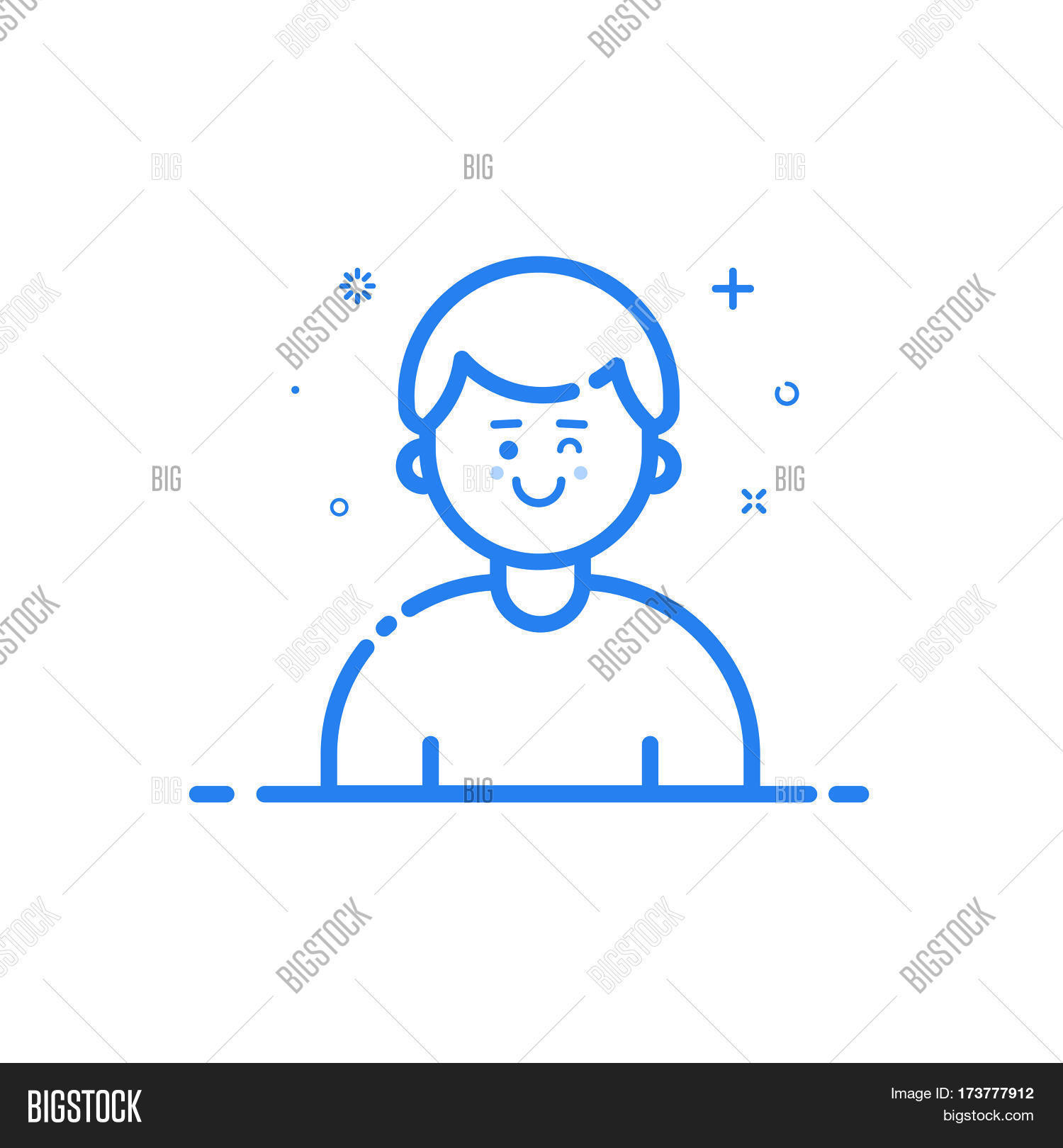 Illustration Blue Icon Image & Photo (Free Trial) | Bigstock