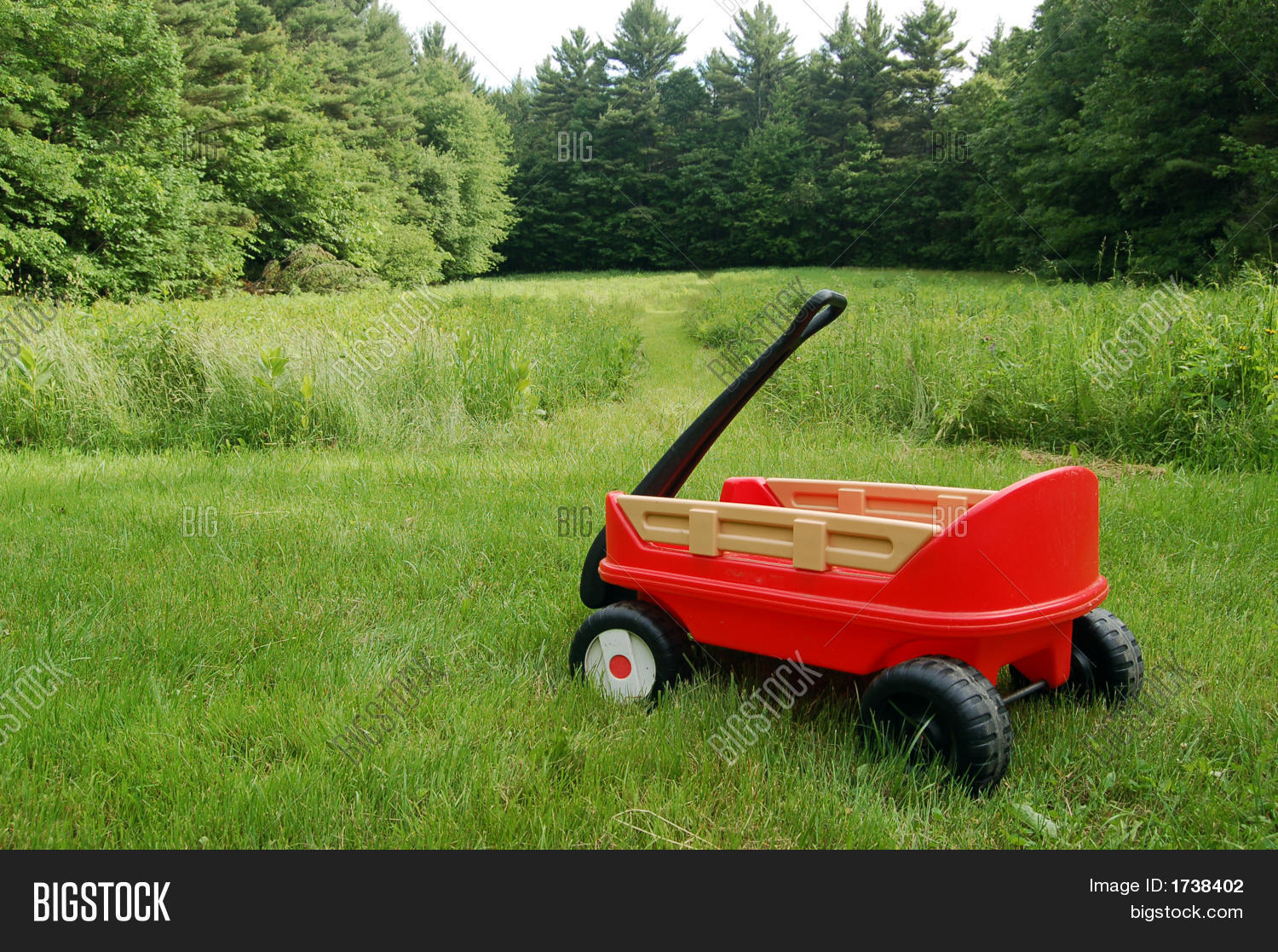 Little Red Wagon Image & Photo (Free Trial) | Bigstock