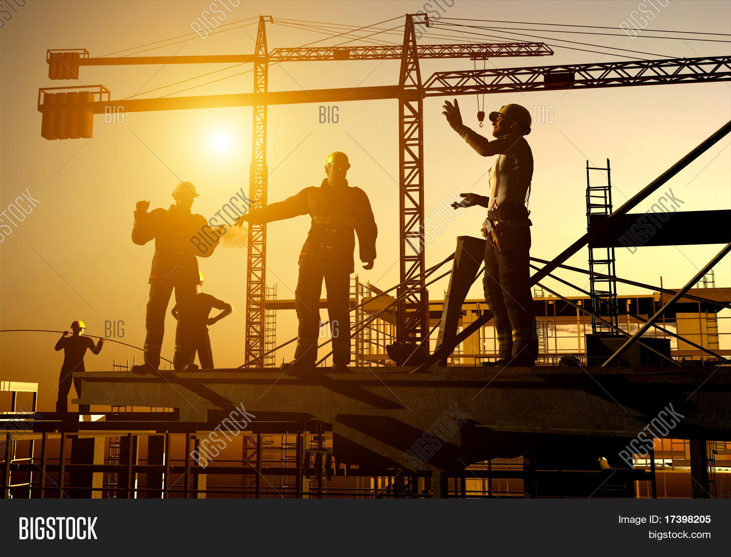 Work On Construction Image & Photo (Free Trial) | Bigstock