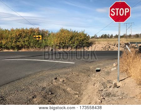 Stop Sign Front Image & Photo (Free Trial) | Bigstock
